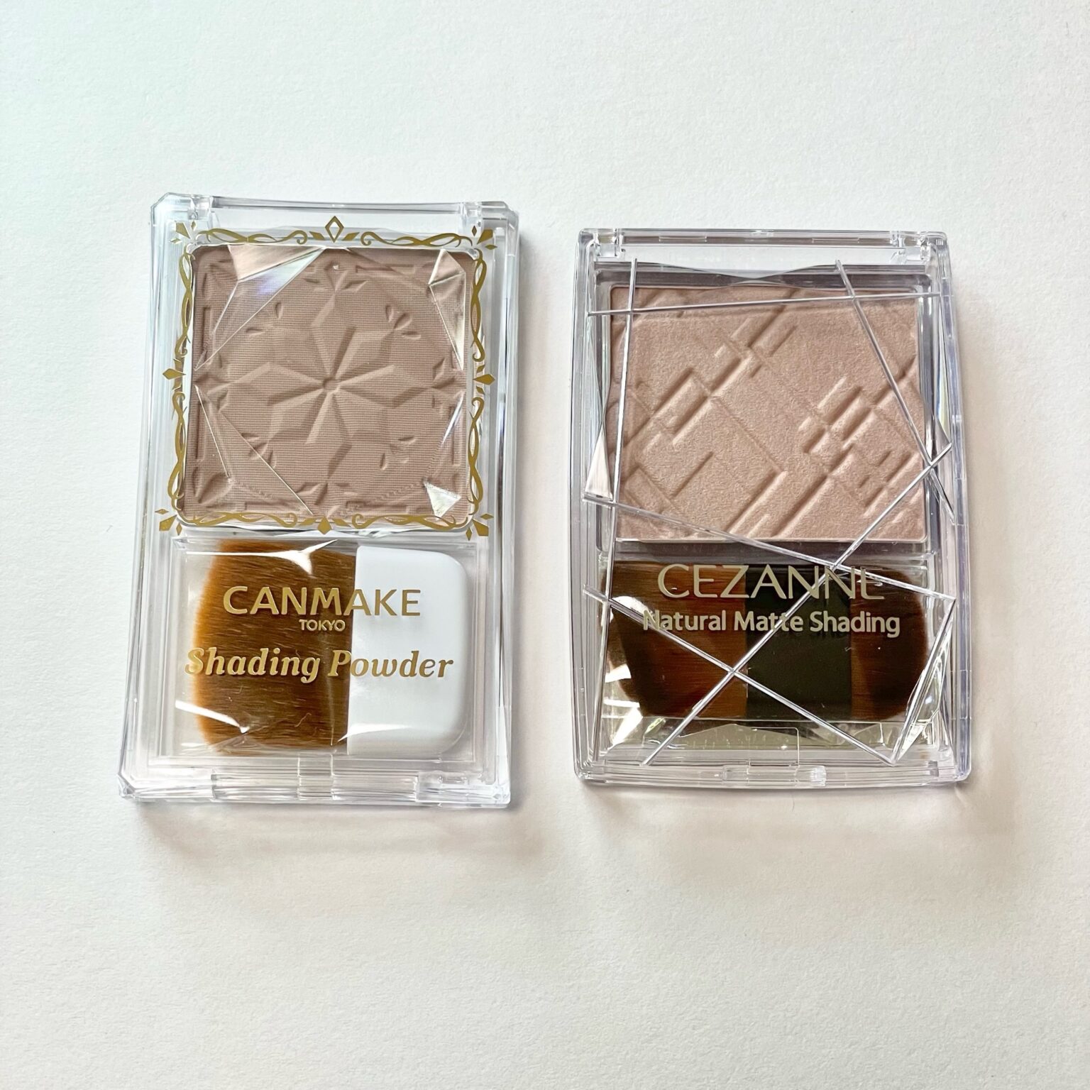 「CANMAKE」と「CEZANNE」のシェーディングどっちがいいの？ | はむコスメ